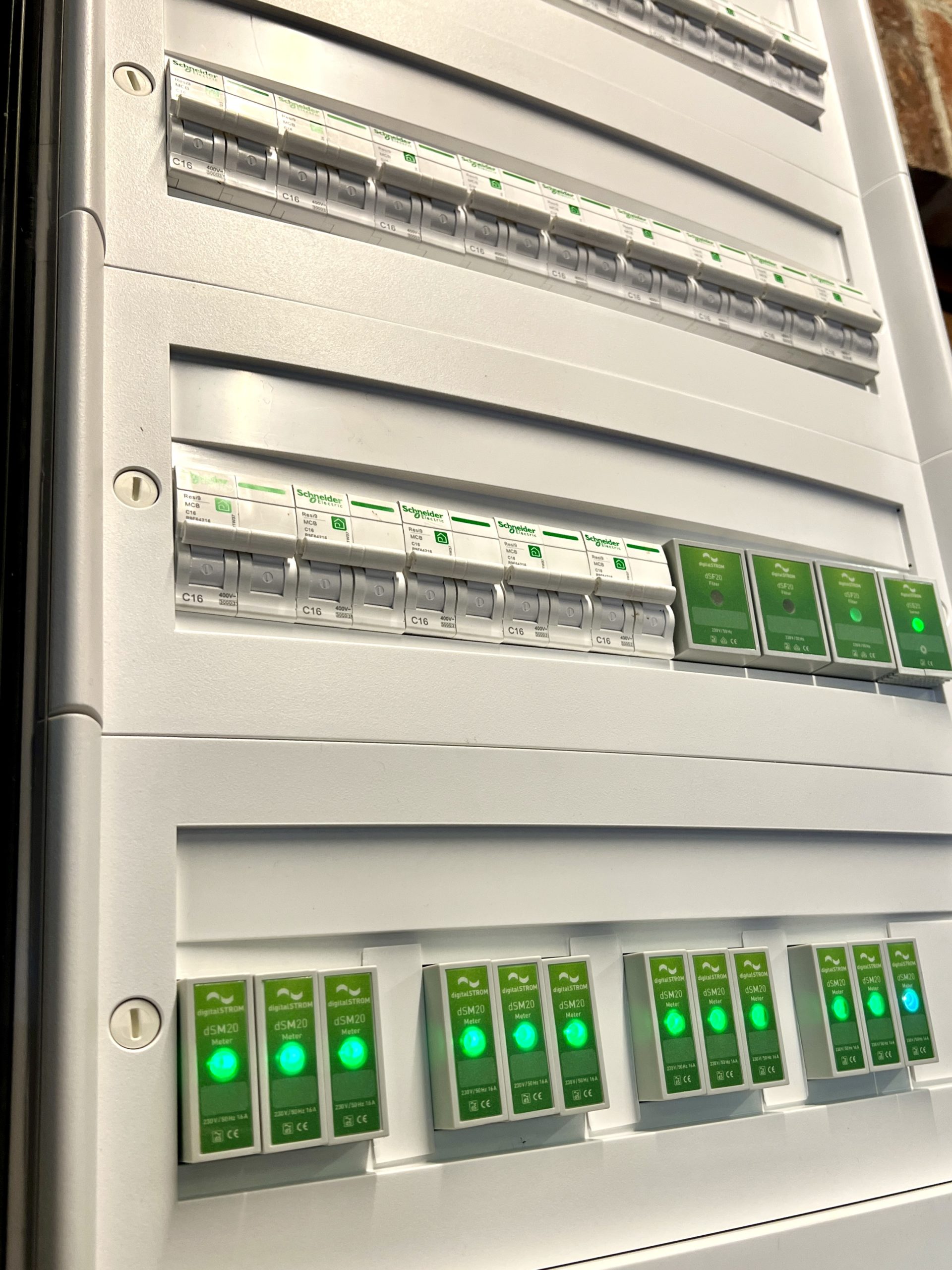 Smart porcelain switches with digitalSTROM - www.digitalstrom.com